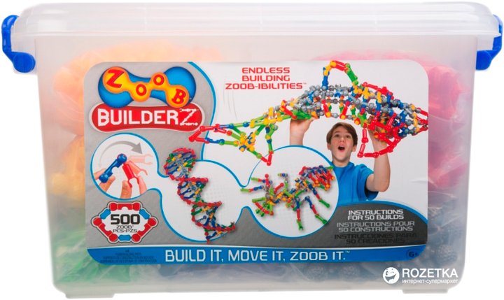 Конструктор Zoob BuilderZ 500 элементов (0Z11500) – фото, отзывы ...