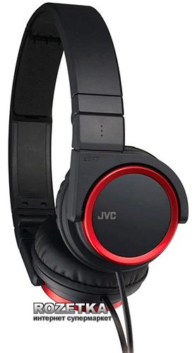 Наушники JVC HA-S400 Red (HA-S400-R-E) купить в интернет-магазине ROZETKA - Наушники JVC HA-S400 ...