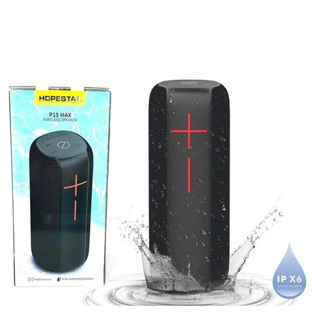 Портативная блютуз колонка HOPESTAR P15 Max |AUX, Bluetooth, FM-Radio ...
