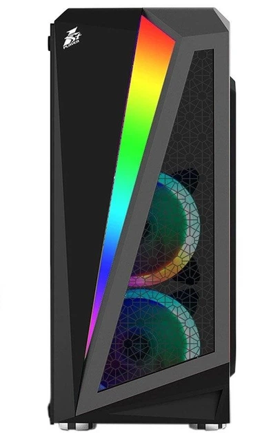 Корпус 1stPlayer R5-3R1 Color LED Black без БП – фото, відгуки ...