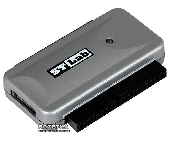 Адаптер STLab USB 2.0 - IDE / SATA с блоком питания (U-390) – фото ...