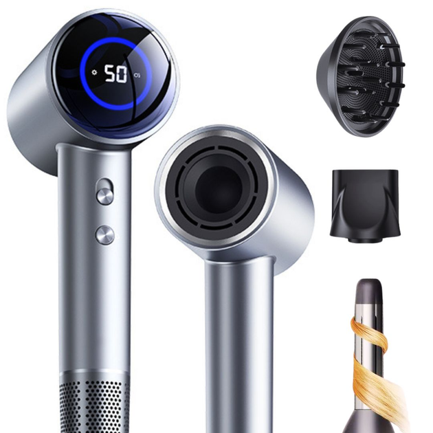 Фен-стайлер AIMED Hair Master PRO с набором насадок серый – фото ...