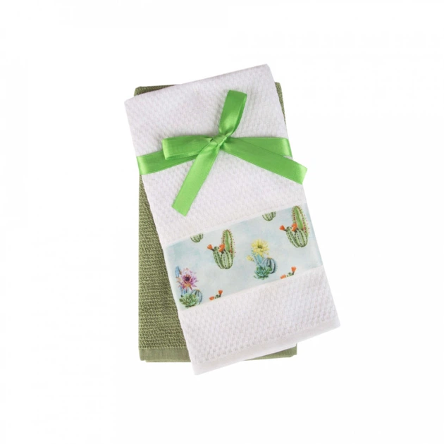 Набір кухонних рушників Home And More Cereus 40 60 2 шт 4747435 фото відгуки