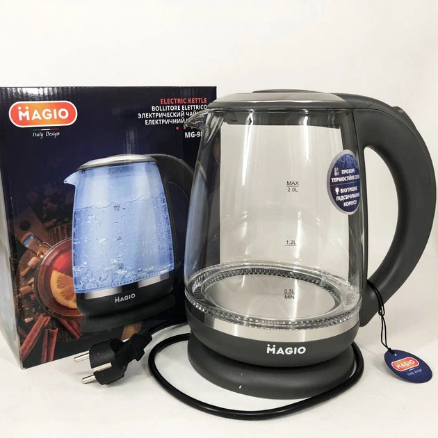 Электрочайник 2 л "Magio" MG-982, с подсветкой. – фото, отзывы, характеристики в интернет ...