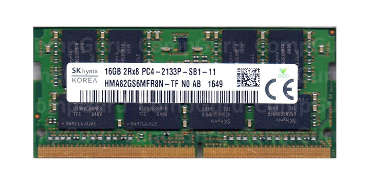 Оперативная память для ноутбука Hynix DDR4 16GB 2133MHz SO-DIMM 2Rx8 ...