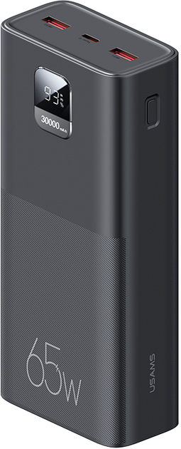 УМБ Usams PB68 30000 mAh QC3.0+PD3.0 65W Black (ATXLOGTC01) – фото ...