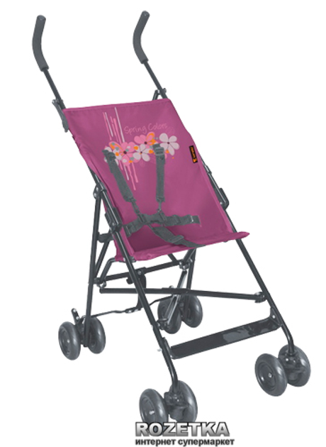 Прогулочная коляска Bertoni (Lorelli) Flash Pink Spring (FLASH-pink ...