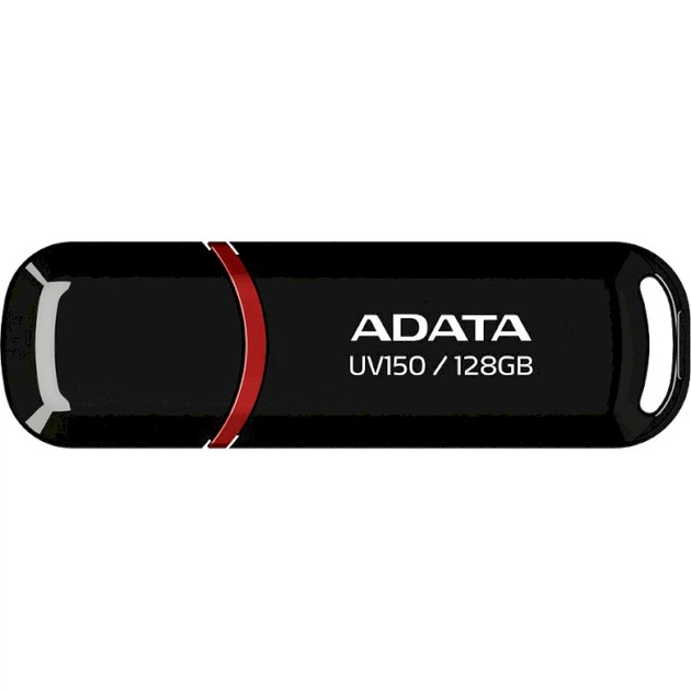 Флешка USB 3.2 128Gb ADATA UV150 Black (AUV150-128G-RBK) – фото, отзывы ...