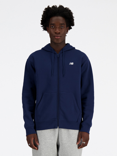 Толстовка на флисе на молнии мужская New Balance Sport Essentials Full ...