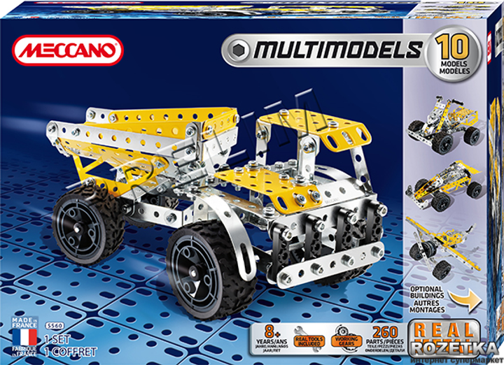 Конструктор Meccano Multimodels Грузовик 10 моделей (6023645) – фото ...