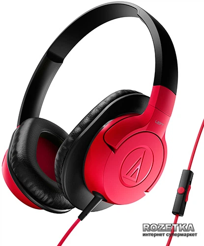 Наушники Audio-Technica ATH-AX1iS Red (ATHAX1ISRD) купить в интернет ...