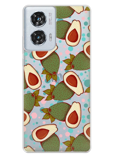 Прозорий силіконовий чохол iSwag для Motorola S50 Neo з малюнком ...