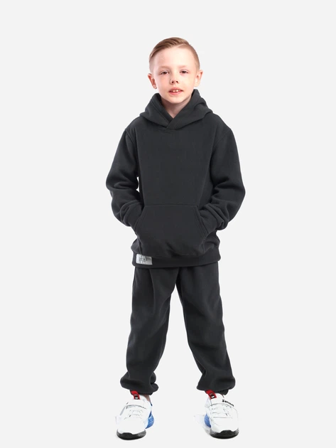 Детский теплый флисовый спортивный костюм худи штаны для мальчика Joiks Spk 025 3 110 см