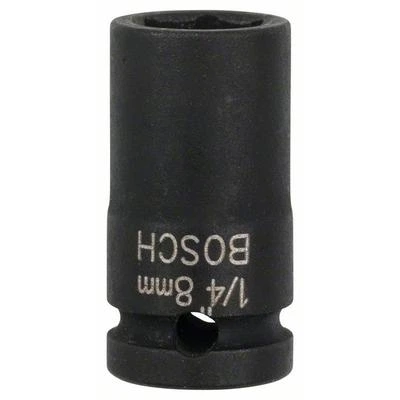 Торцевая ударная 6-гранная головка Bosch Impact Control 1/4"DR, 8 мм ...