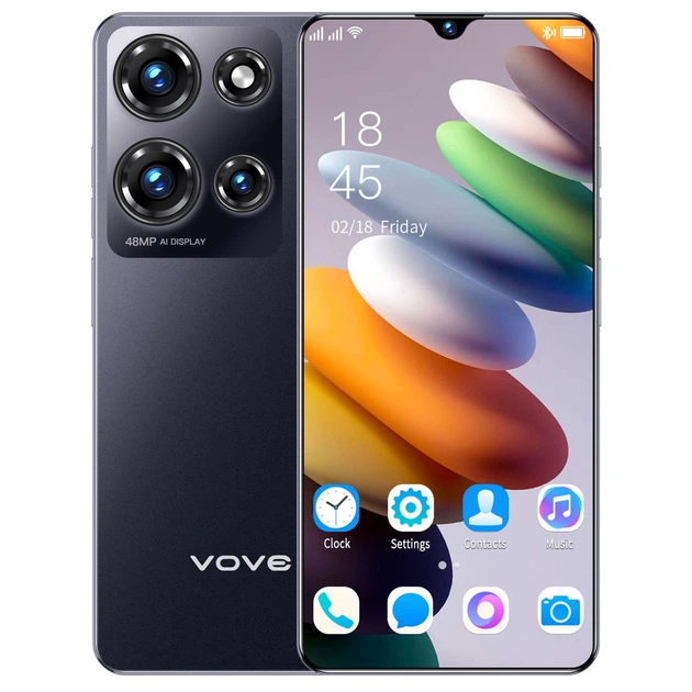 Мобільний телефон vove Note30i 12+512GB чорний – фото, відгуки, характеристики в інтернет ...