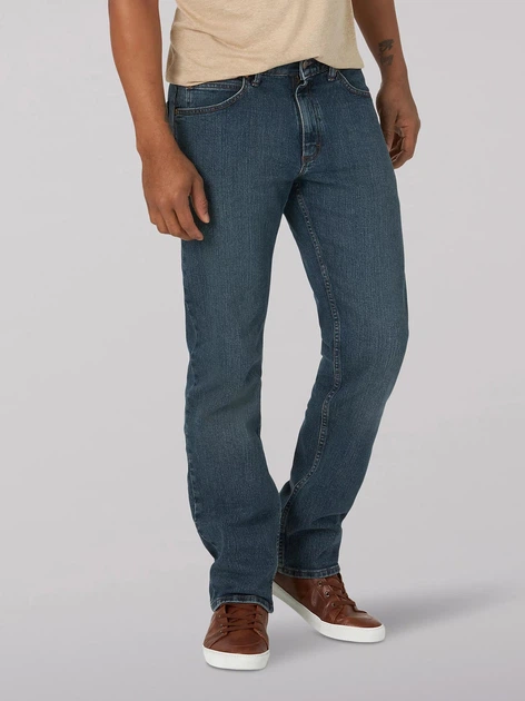 Джинсы Lee Men's Legendary Regular Fit Straight Leg Jeans Color: Horizon W35 L34 – Брендовая ...