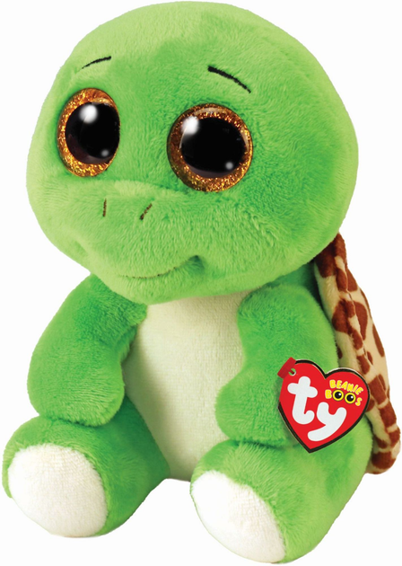 Мягкая игрушка TY Beanie Boos Turbo Черепаха Зеленая 24 см ...