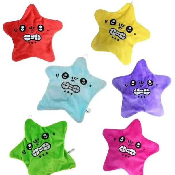 Дитяча іграшка брелок стрибаюча зла Зірка Angry Jumping Star блакитна ...