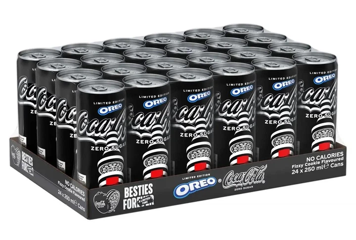Coca-Cola Oreo Zero Sugar Limited Edition 250 мл (упаковка 24 шт) от ...