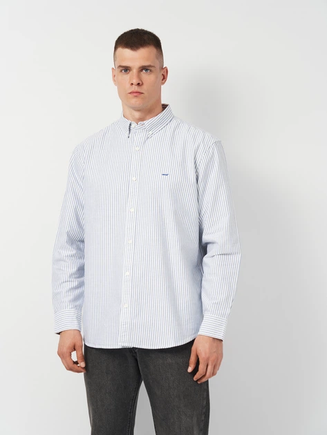 Рубашка хлопковая мужская Levi's A7210-0023 S Серая (5401157518014) – в ...