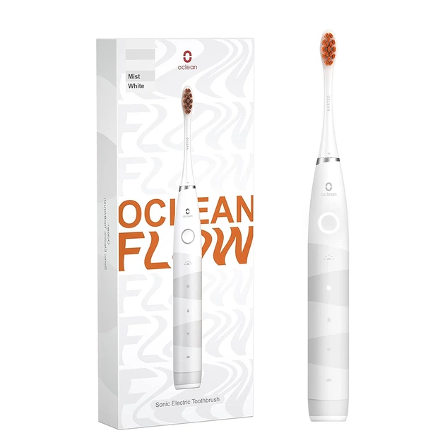 Электрическая зубная щетка Oclean Flow Sonic White - белая – фото, отзывы, характеристики в ...