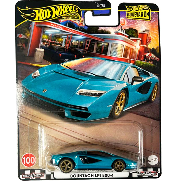 Тематическая машинка Hot Wheels Premium Lamborghini Countach LPI 800-4 ...