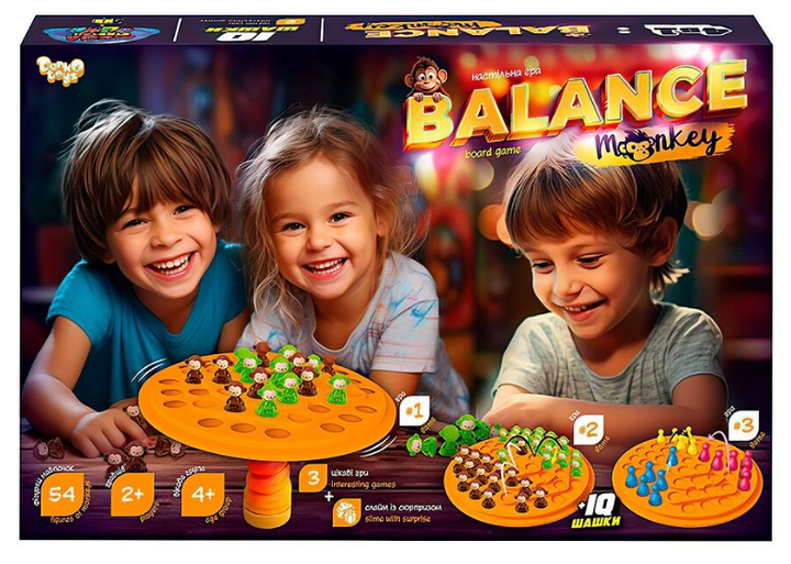 Настільна гра, що розвиває Balance Monkey велика Danko Toys BalM-02 ...