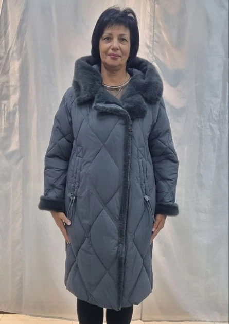 Зимний женский пуховик Mishelle 25406 52 – Брендовая одежда | ROZETKA