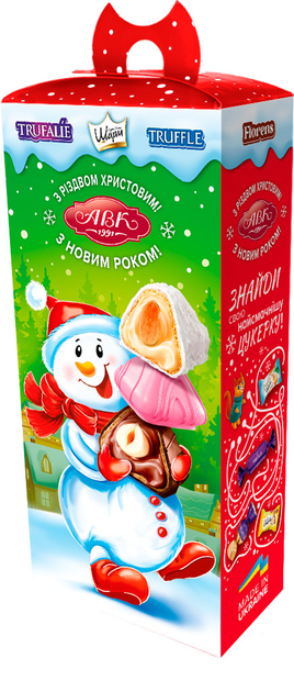 Набор кондитерских изделий АВК № 1 Сказочный снеговик 200 г ...