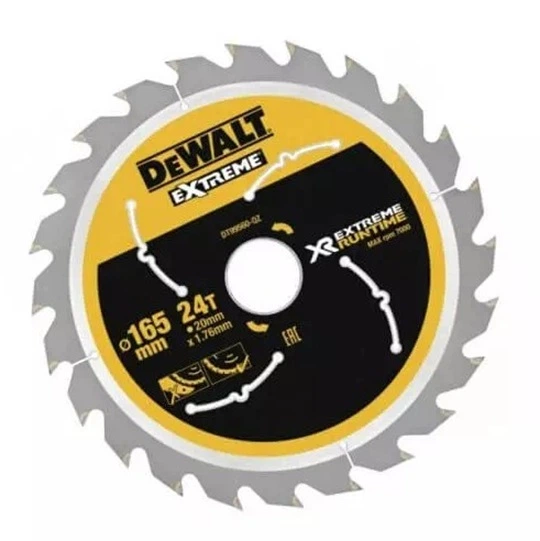 Диск пильный DeWALT EXTREME RUNTIME 165 х 20 мм (DT99560) – фото ...