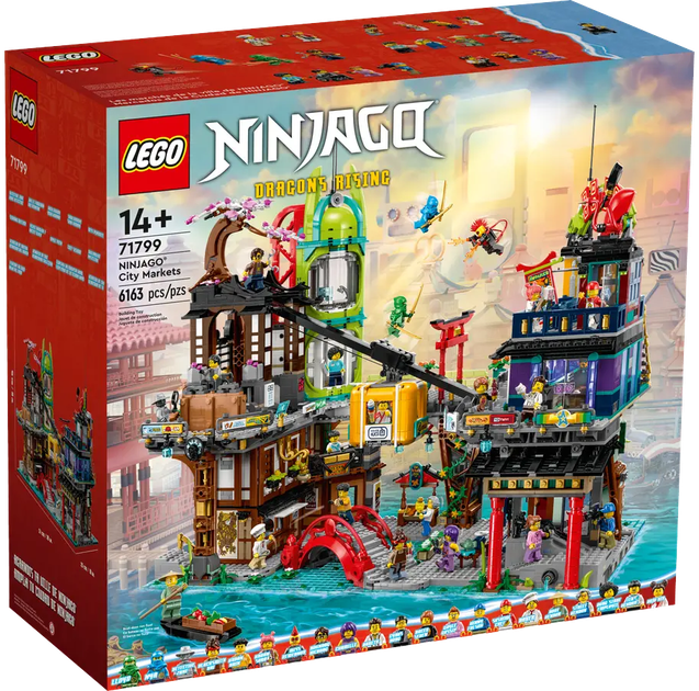 Конструктор LEGO Ninjago Городская площадь NINJAGO 6163 элемента (71799 ...