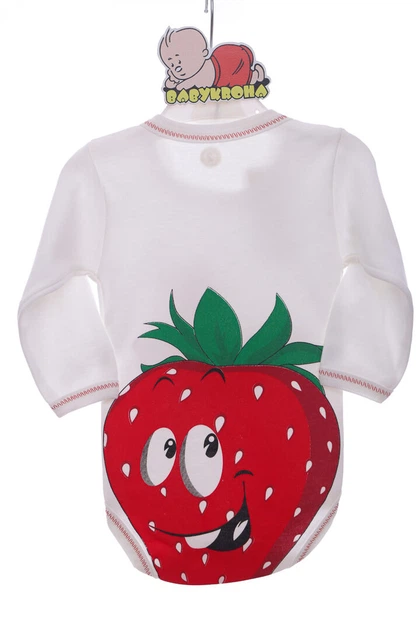 Боди с длинным рукавом хлопок Stawberry Murat Baby 68 см (42187) от ...