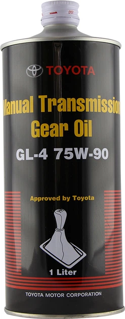 Масло трансмиссионное Toyota Manual Transmission Gear Oil 75W-90 1 л ...