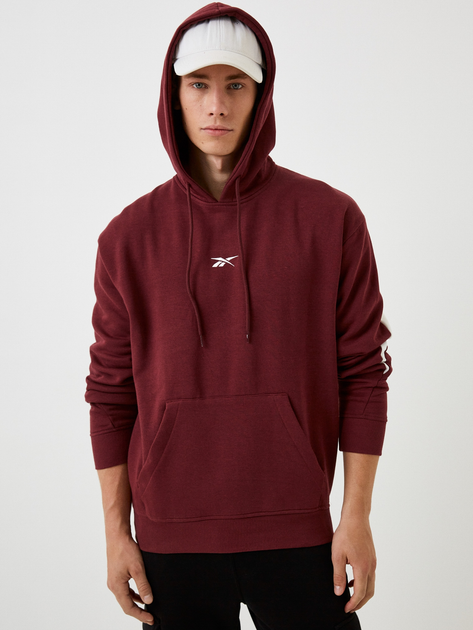 Худи мужское Reebok IL4568 XL Бордовое (4066764656798) – Брендовая ...