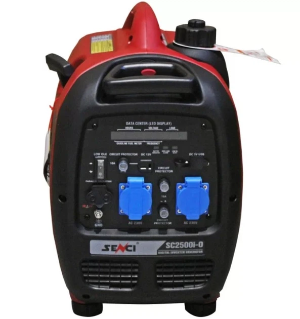 Инверторный генератор Senci SC2500i-O (2.5 кВт, 50 Гц, 230 В, 4.2 л, 0.8 л/час) бензиновый ...