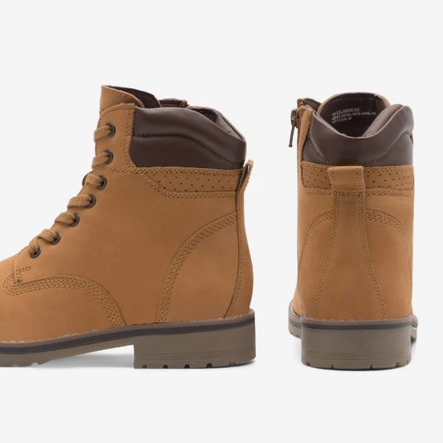 Жіночі зимові берці високі Lasocki WI12-GINA-02 40 26 см Коричневі ...