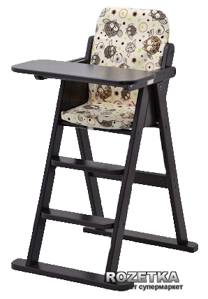 Стульчик для кормления Ommi Creo Черный (114918) – Безопасно. Удобно ...