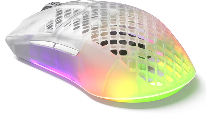 Мишка SteelSeries Aerox 3 Wireless Ghost RGB (62610) – фото, відгуки ...