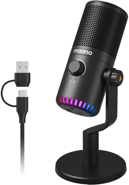 Мікрофон для геймерів Maono DM30 (Black) – фото, відгуки, характеристики в інтернет-магазині ...