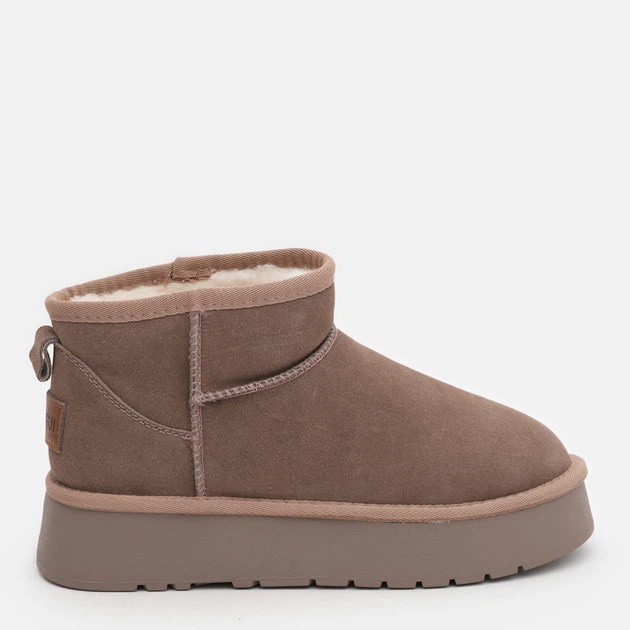 Жіночі уггі HENGJI T25-6 36 23 см Коричневі (ROZ6501018622 ...