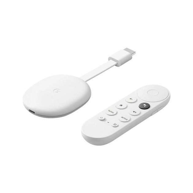 Медиаплеер Google Chromecast 4K with Google TV (Snow) (GA01919-US ...