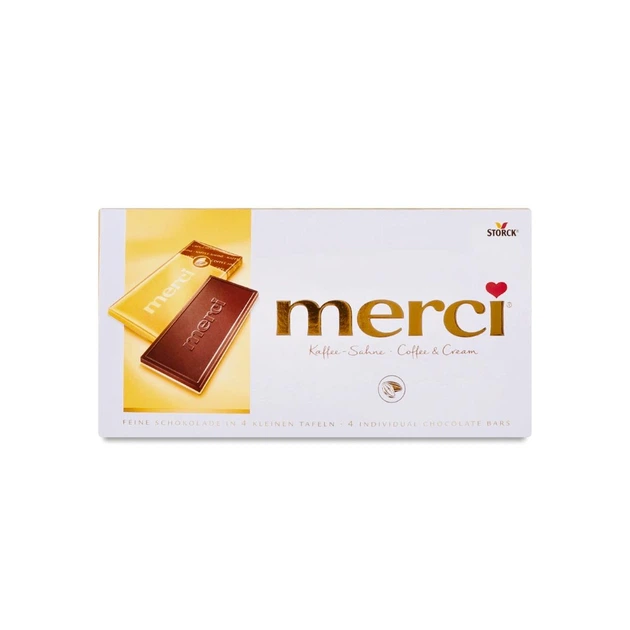 Шоколадка Merci Coffee & Cream 100г – купить в Украине - ROZETKA. Цены ...