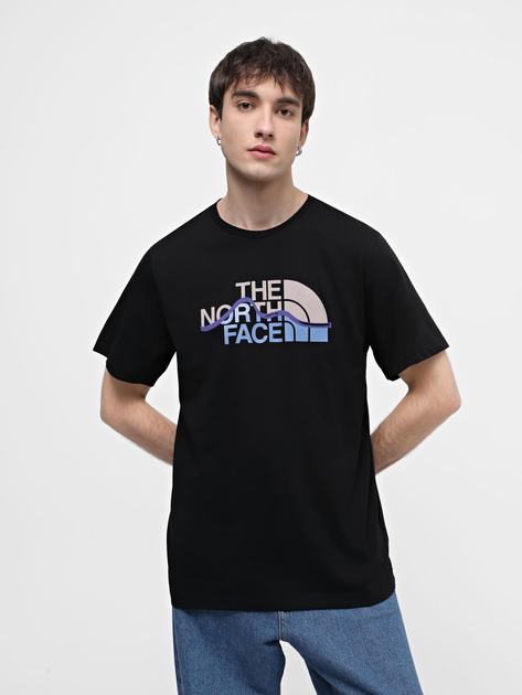 Футболка хлопковая мужская The North Face NF0A87NTJK31 M Черная ...