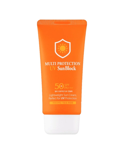 Солнцезащитный крем 3W Clinic Multi Protection UV Sun Block SPF50+ PA ...