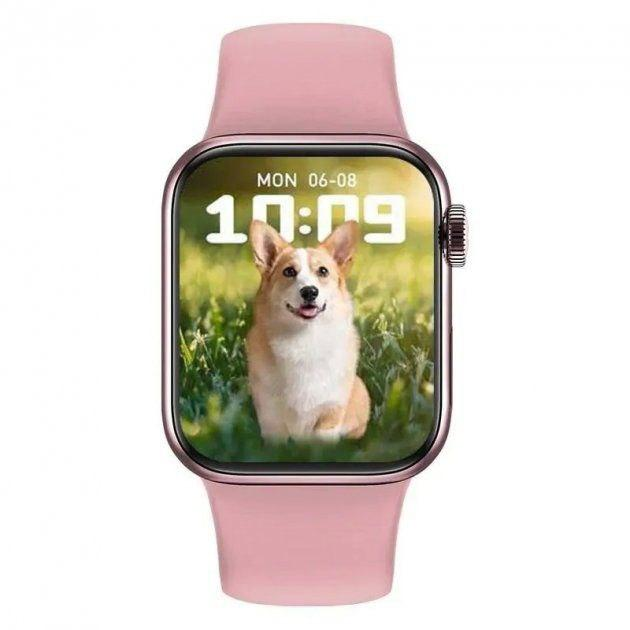 Смарт часы GS8 max Smart Watch с украинским языком Стальной (A-101 ...