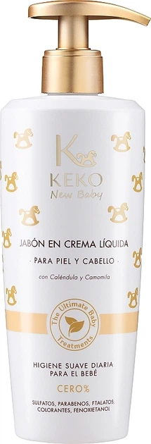 Жидкое крем-мыло - Keko New Baby The Ultimate Baby Treatments Liquid Cream Soap 500ml (1148116 ...