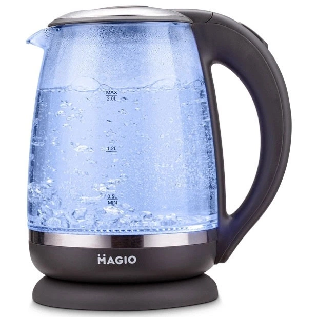 Электрочайник Magio MG-982 стеклянный 2L 2200W – фото, отзывы, характеристики в интернет ...