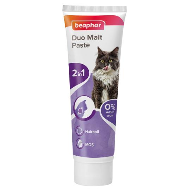 BEAPHAR Duo Malt Paste двойная Мальт-Паста для кошек 100г от продавца ...