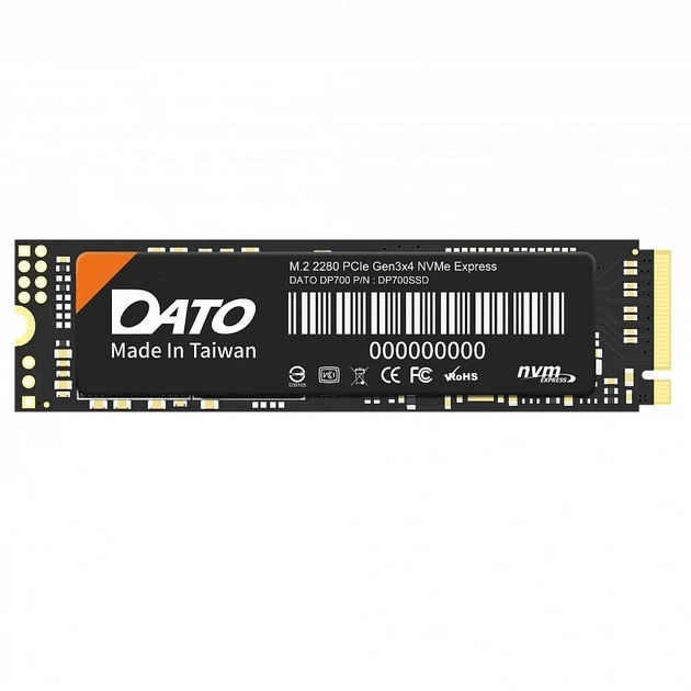 Накопичувач SSD 1TB Dato DP700 M.2 2280 PCIe 3.0 x4 NVMe 3D NAND ...