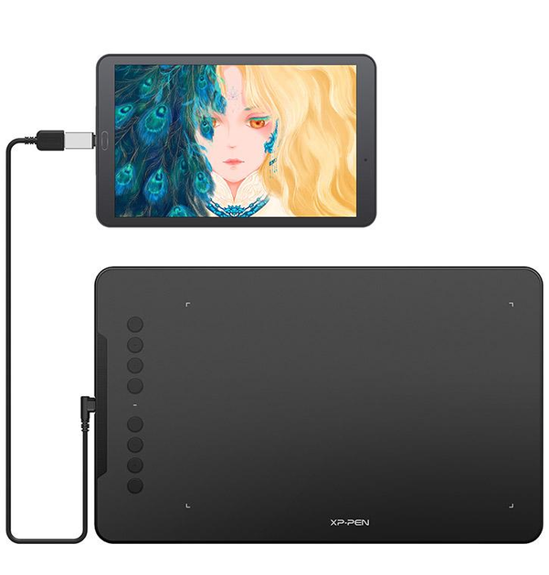Графический планшет XP-Pen Deco 01 V3 Рабочая область 10" x 6.25 ...